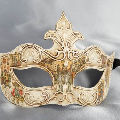 Womens Cream Masks - Just Posh Masks