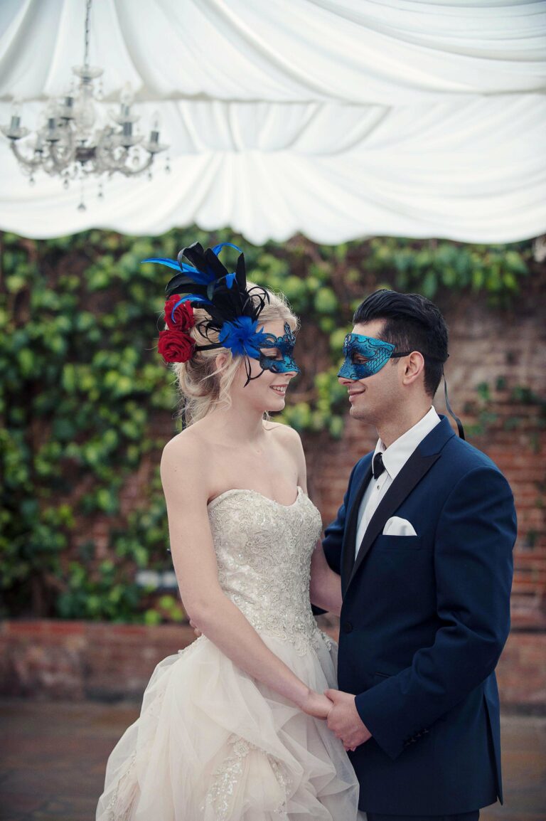 Throwing a Magnificent Masked Ball Wedding – Just Posh Masks